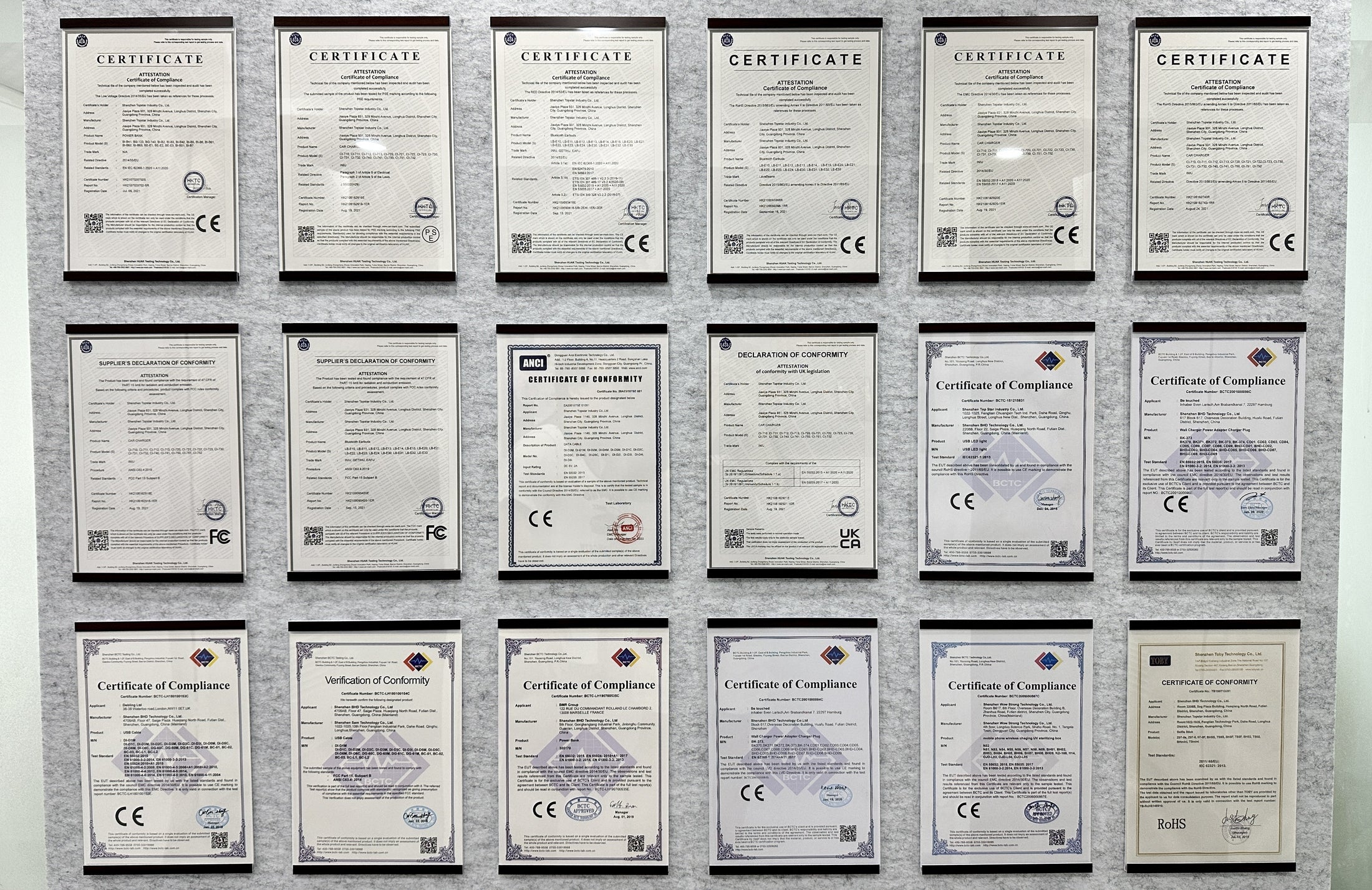 What is the importance of CE RoHS FCC UL certifications? – BHDTech